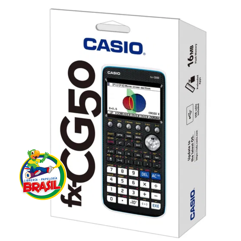 Calculadora Graficadora FX-CG50 con Pantalla a Color en 3D presentacion ...